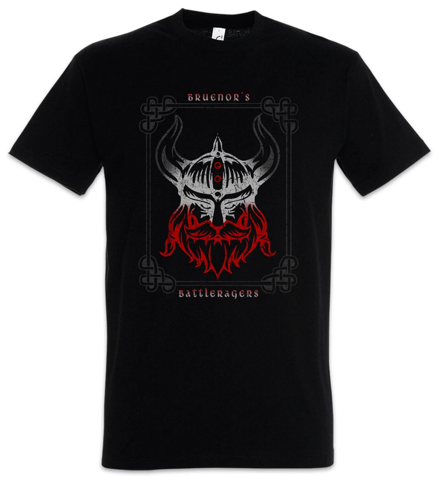 Reprint Rare Bruenor's Battleragers T-Shirt The Legend Drow Drizzt Dark ...