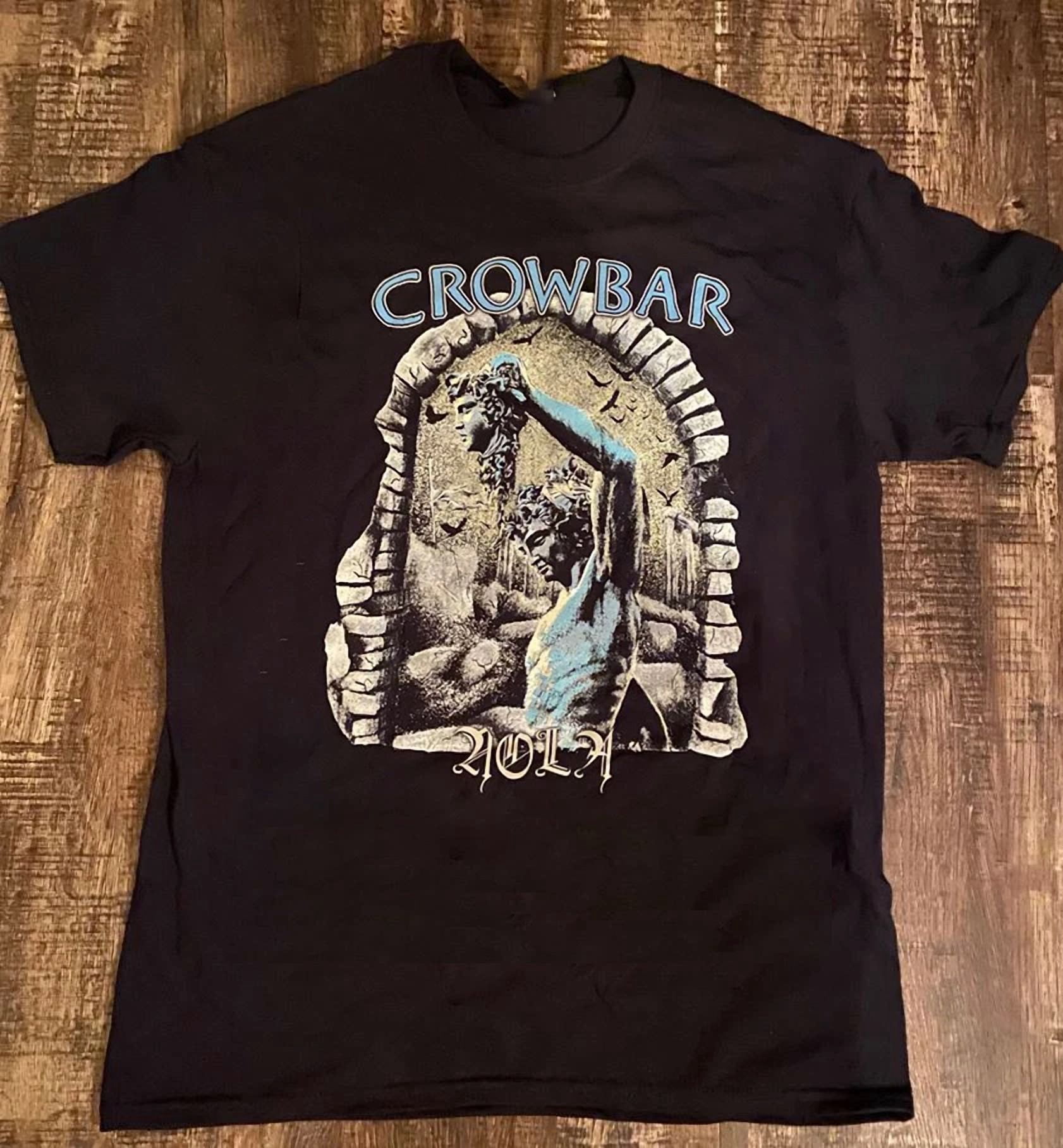 Reprint Rare CROWBAR band WILL THAT NEVER DIES Men Women Adult Cotton T ...
