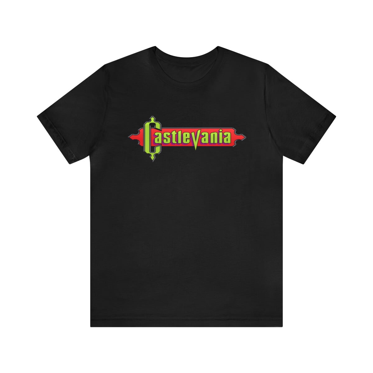 Reprint Rare Castlevania NES Retro Style Pixel Art Unisex Short Sleeve ...