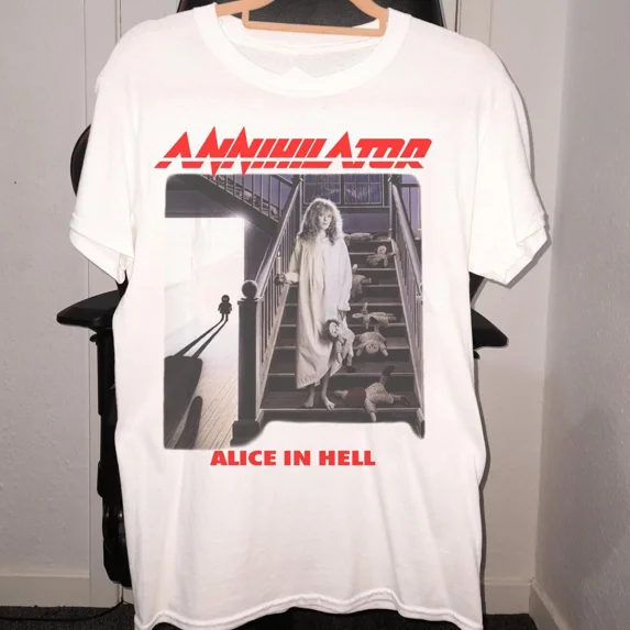 Reprint Rare Collection Annihilator Band Tour Gift For Fan All Size ...