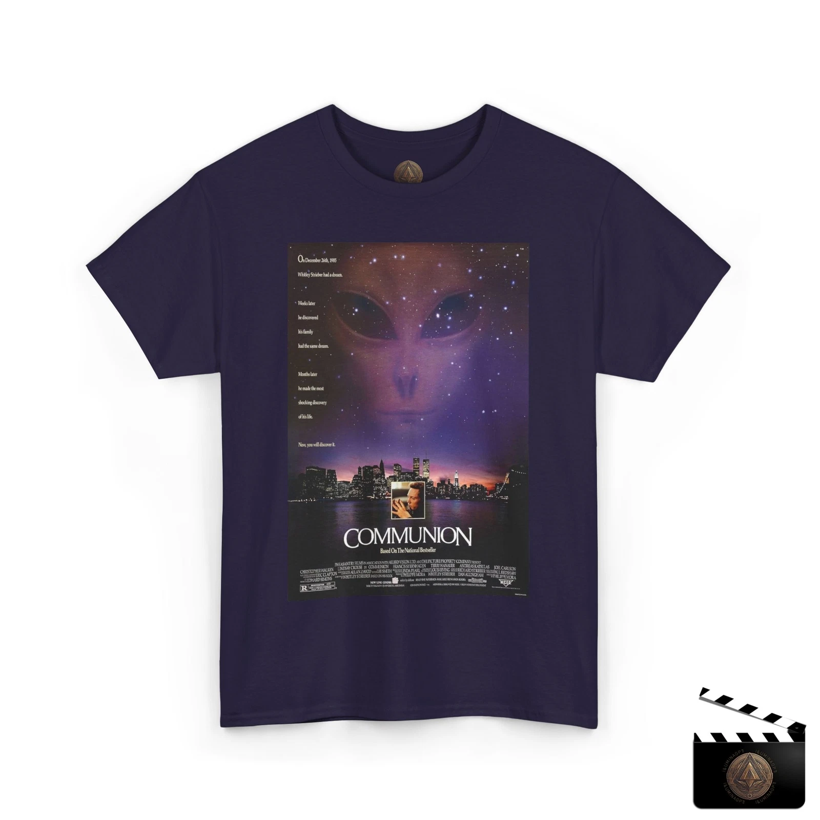 Reprint Rare Communion Movie Poster T-Shirt For Men & Women, Retro ...