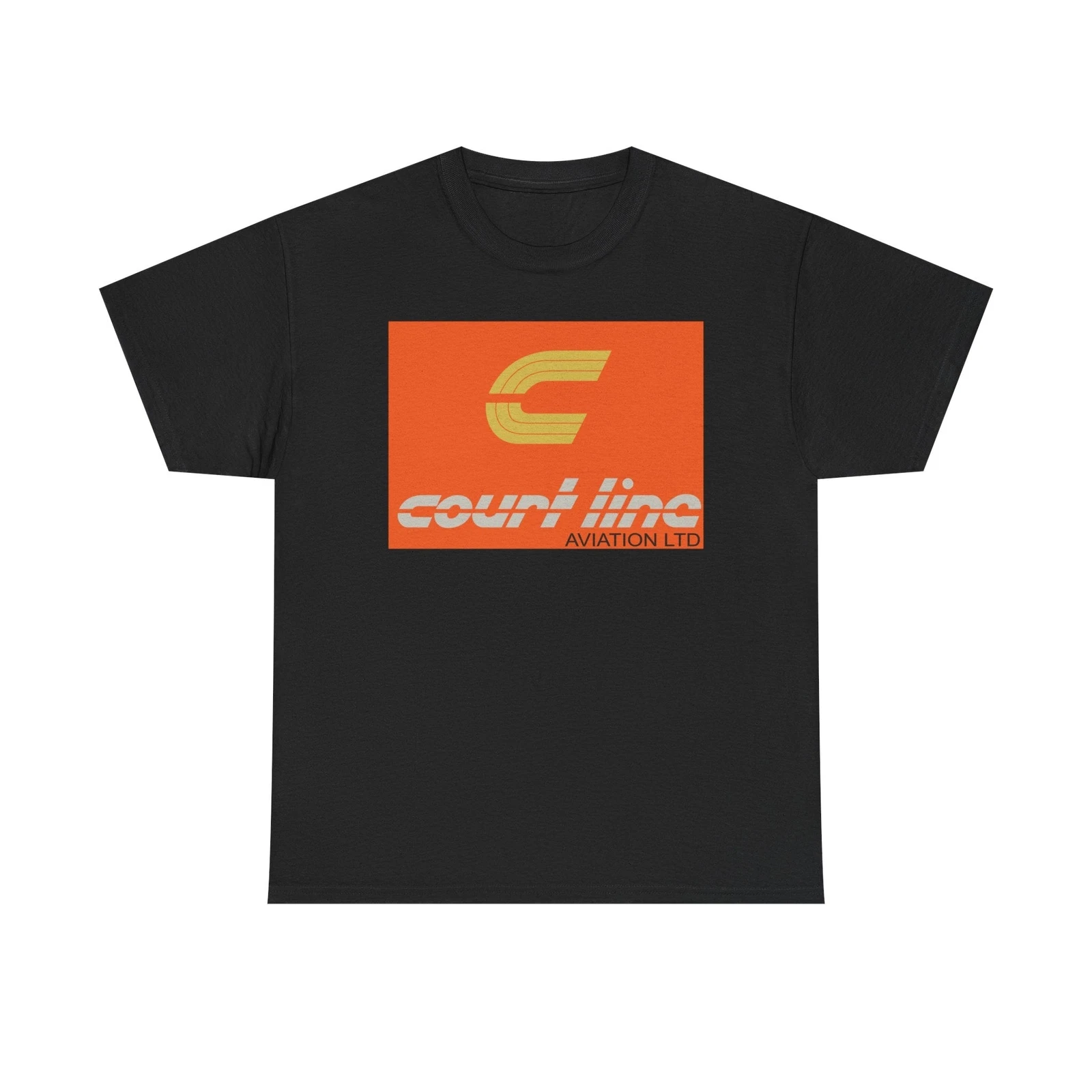 Reprint Rare Court Line Aviation Ltd Vintage British Airline Logo Retro ...
