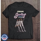 Reprint Rare Cream Band Live Goodbye Tour 1968 T Shirt Full Size S ...
