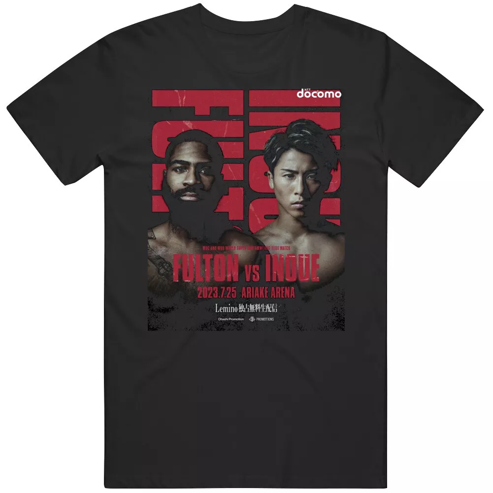Reprint Rare Fulton Vs Inoue Boxing Fan Fight V2 T Shirt - Walmart.com