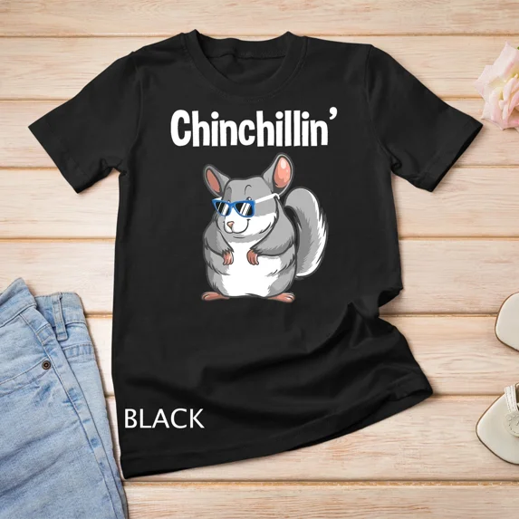Reprint Rare Funny Chinchilla For Men Women Rat Squirrel Koala Zoo ...