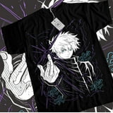 Reprint Rare Gojo Satoru T-Shirt Megumi Itadori Yuji Jujutsu Kaisen ...
