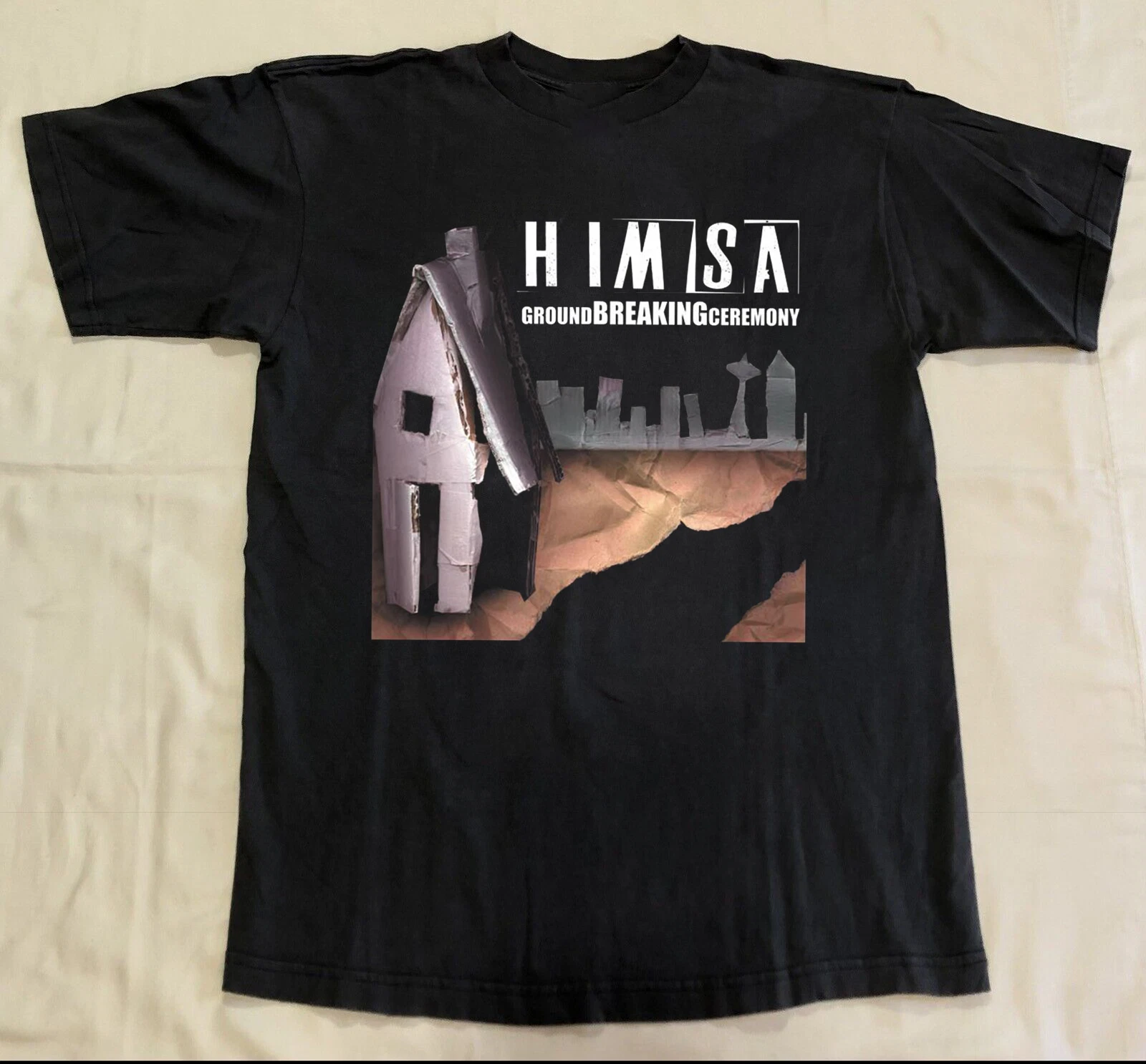 Reprint Rare Himsa Band Ground Breaking Ceremony Album Unisex T-Shirt ...