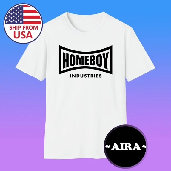 Reprint Rare Homeboy Industries Men's White Size S-5XL - Walmart.com