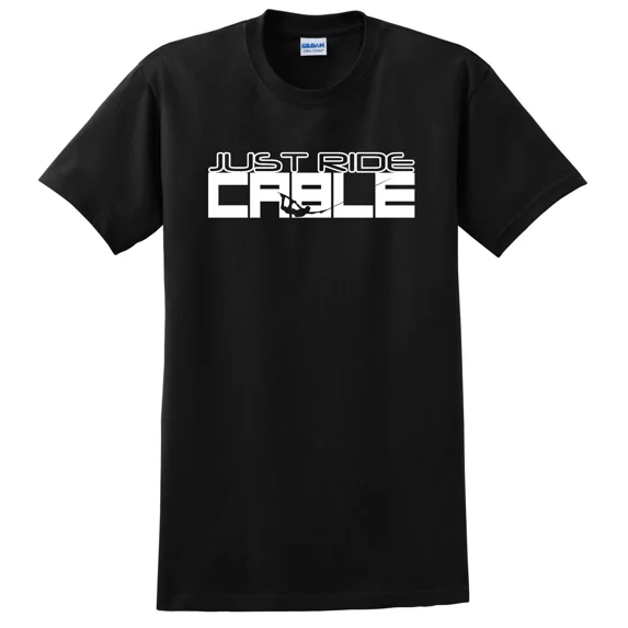 Reprint Rare JUST RIDE CABLE WAKE BOARD T SHIRT CABLE PARK LIQUID FORCE ...