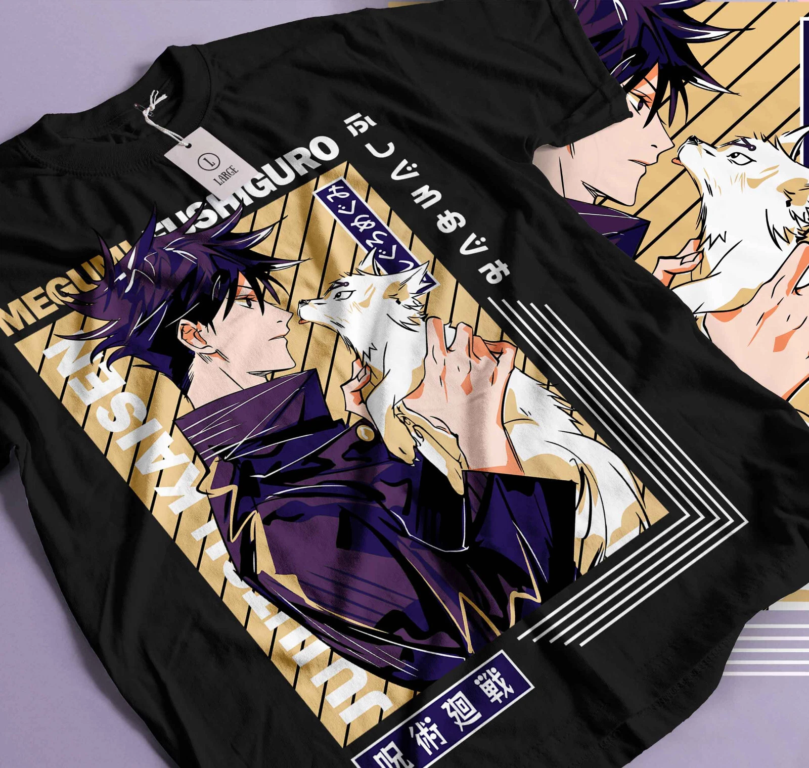 Reprint Rare Jujutsu Kaisen Megumi Fushiguro Kon Divine Dogs,Gift Otaku ...