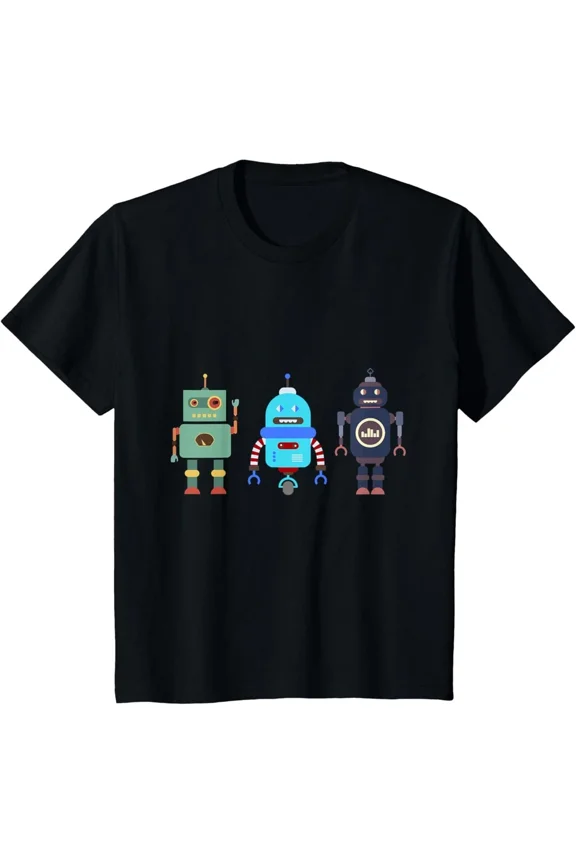 Kids Robot T-Shirts Clothing for Boys and Girls with Fun Designs