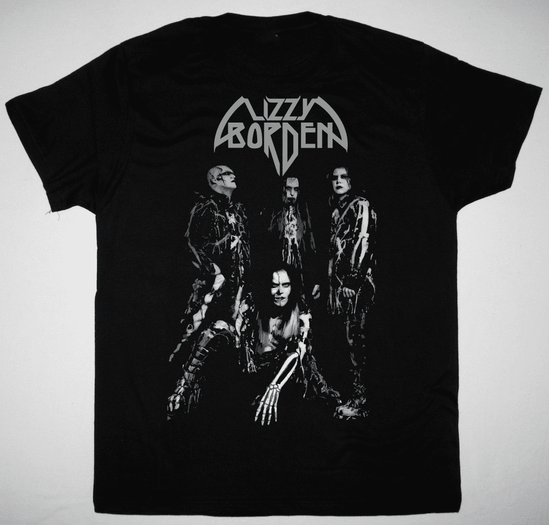 Reprint Rare LIZZY BORDEN BAND NEW BLACK Gift For Fans S to 5XL Unisex ...