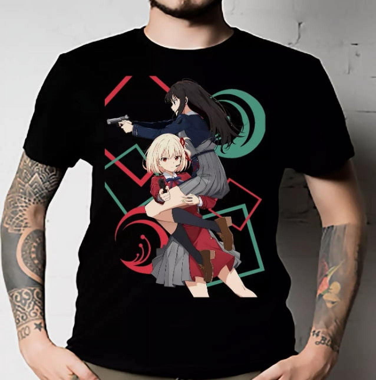 Reprint Rare Lycoris Recoil Anime Classic T-Shirt Unisex All Size ...