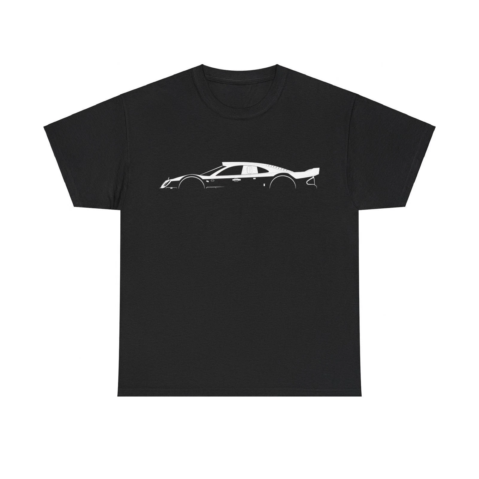 Reprint Rare Mercedes-Benz CLK GTR W287 Silhouette Car T-shirt ...