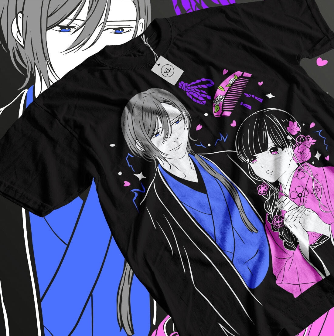 Reprint Rare Mi feliz matrimonio T-shirt Miyo Kaya Yurie Sumi Usuba ...
