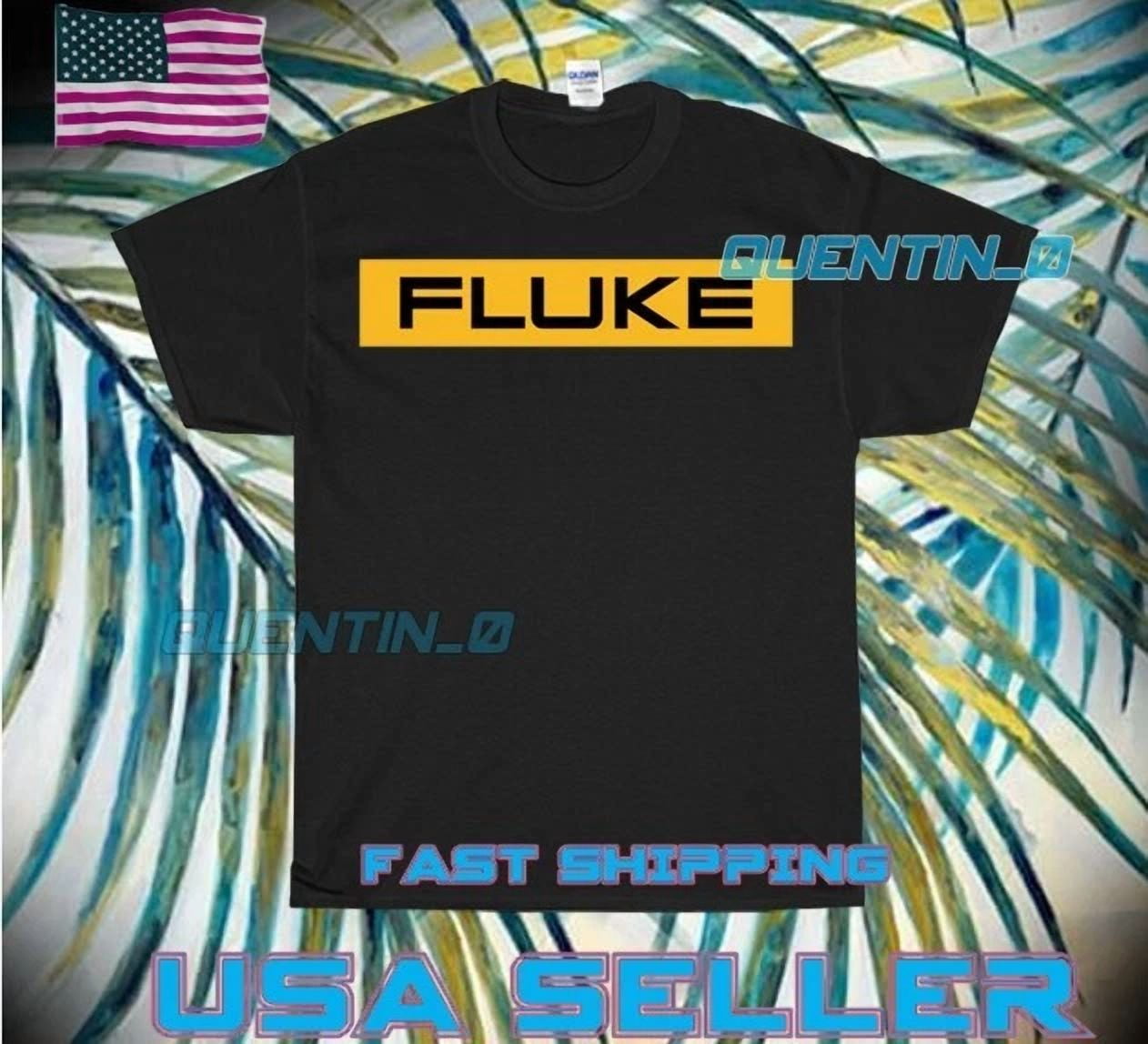Reprint Rare NEW SHIRT PREMIUM FLUKE BIOMEDICAL LOGO T-SHIRT FUNNY ...