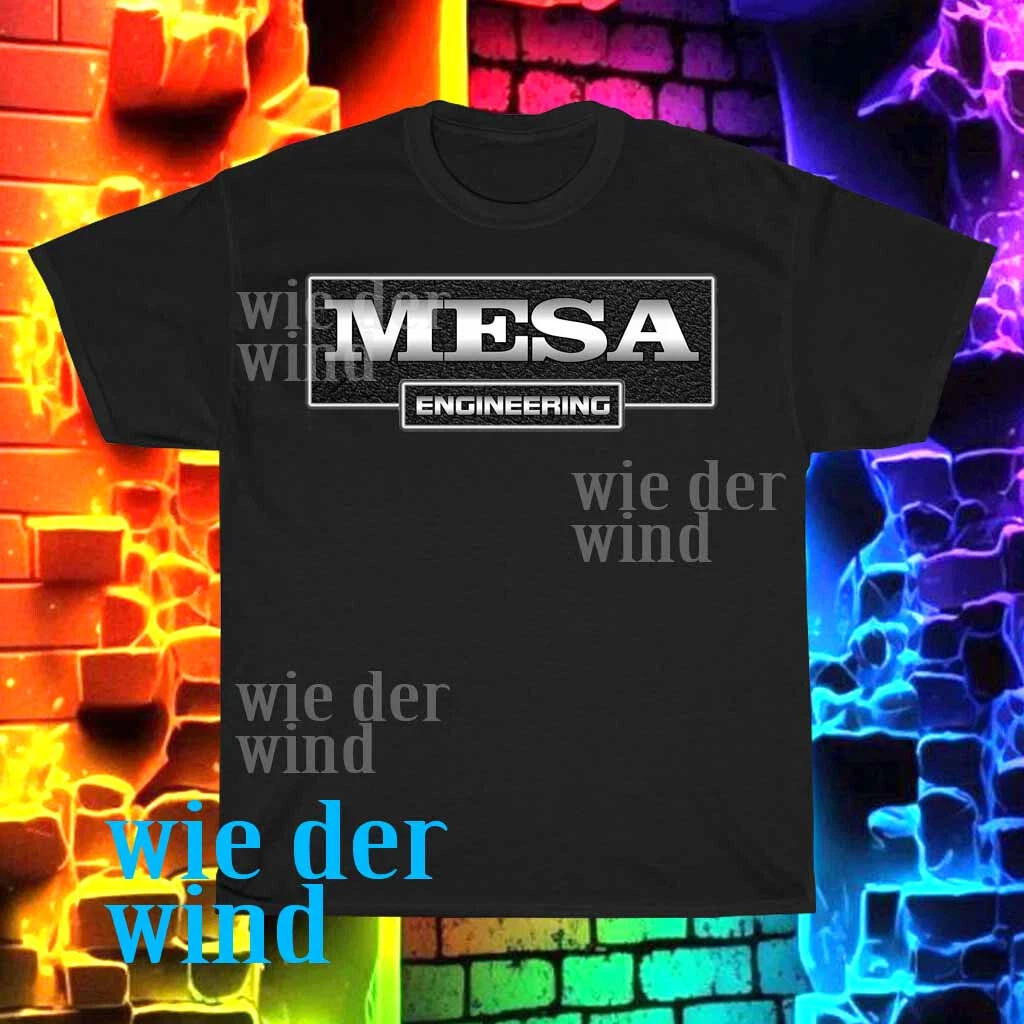 Reprint Rare New Mesa Engineering Logo Men's T-shirt funny size S to ...
