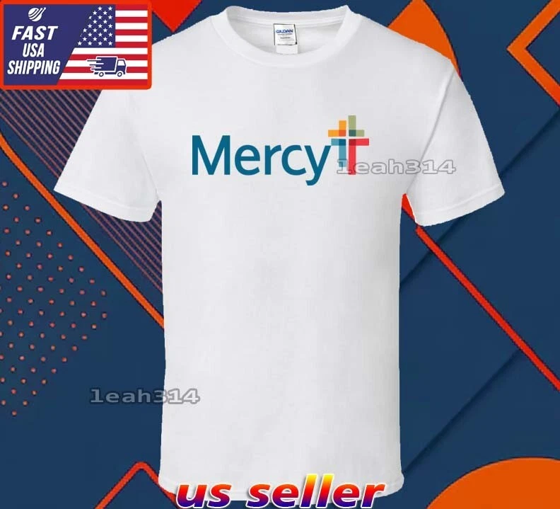 Reprint Rare New Shirt Mercy Hospital St Logo T-Shirt Funny American ...
