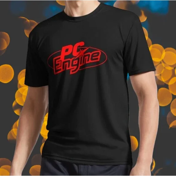 Reprint Rare New Shirt PC Engine Logo Active T-Shirt Funny American ...