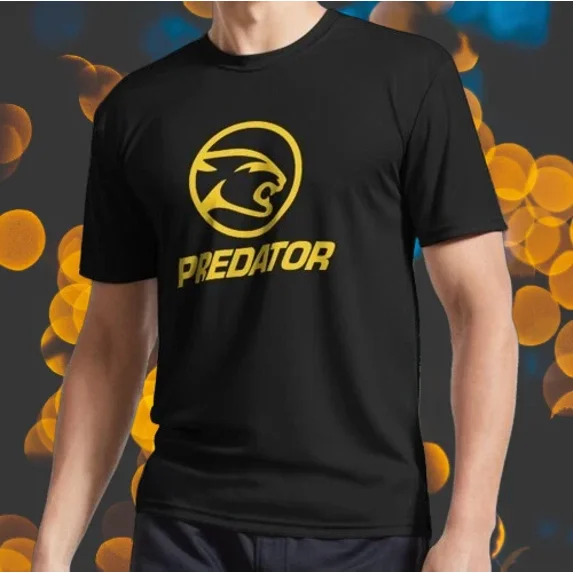 Reprint Rare New Shirt PREDATOR ROUND Logo T-Shirt Funny American Usa ...