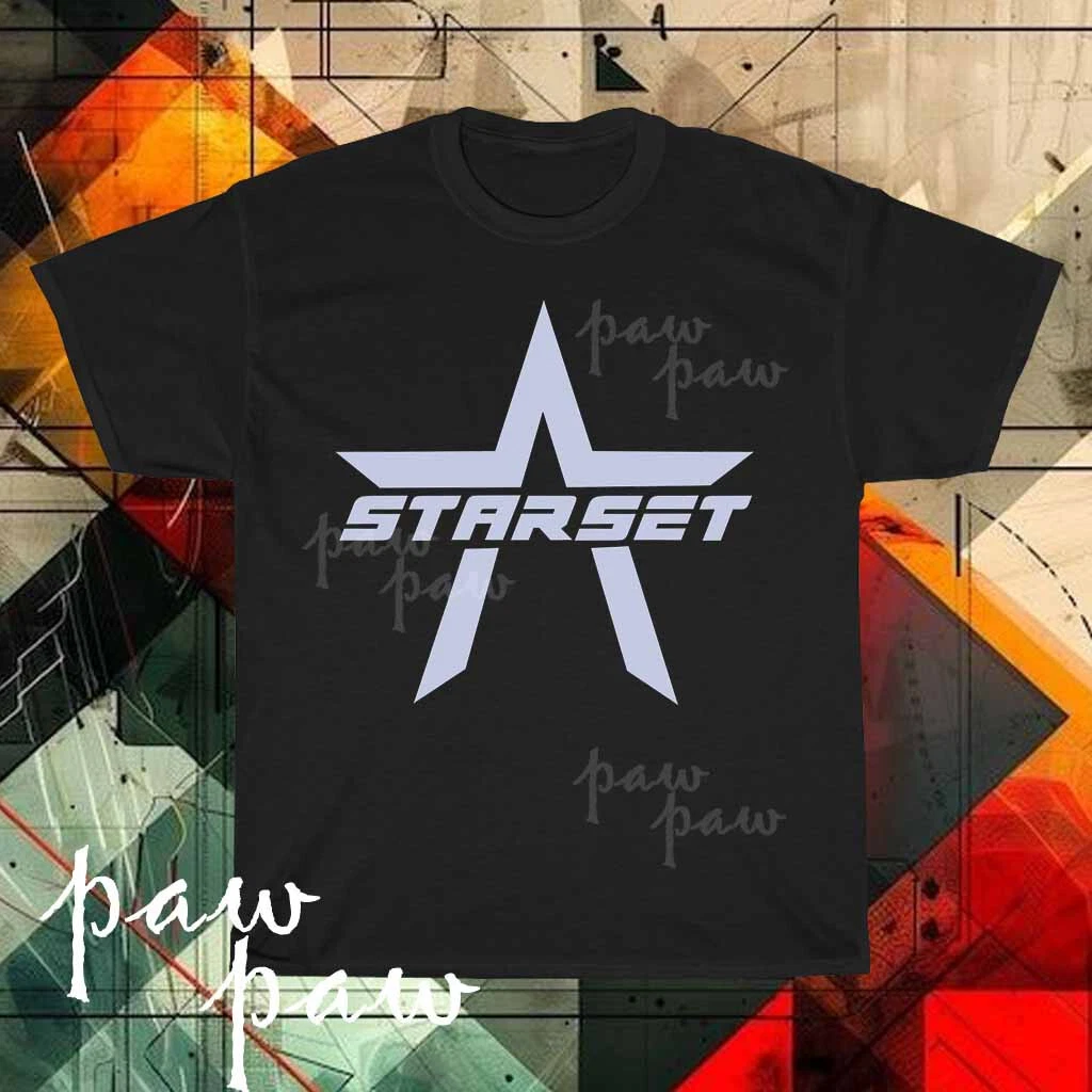 Reprint Rare New Starset Divisions Logo Men's T-shirt funny size S to ...