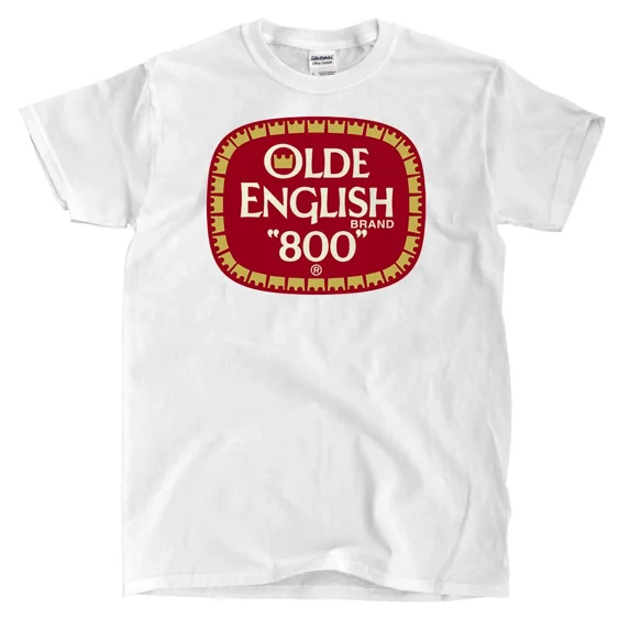 Reprint Rare Old English - White Shirt - Ships Fast! High Quality ...