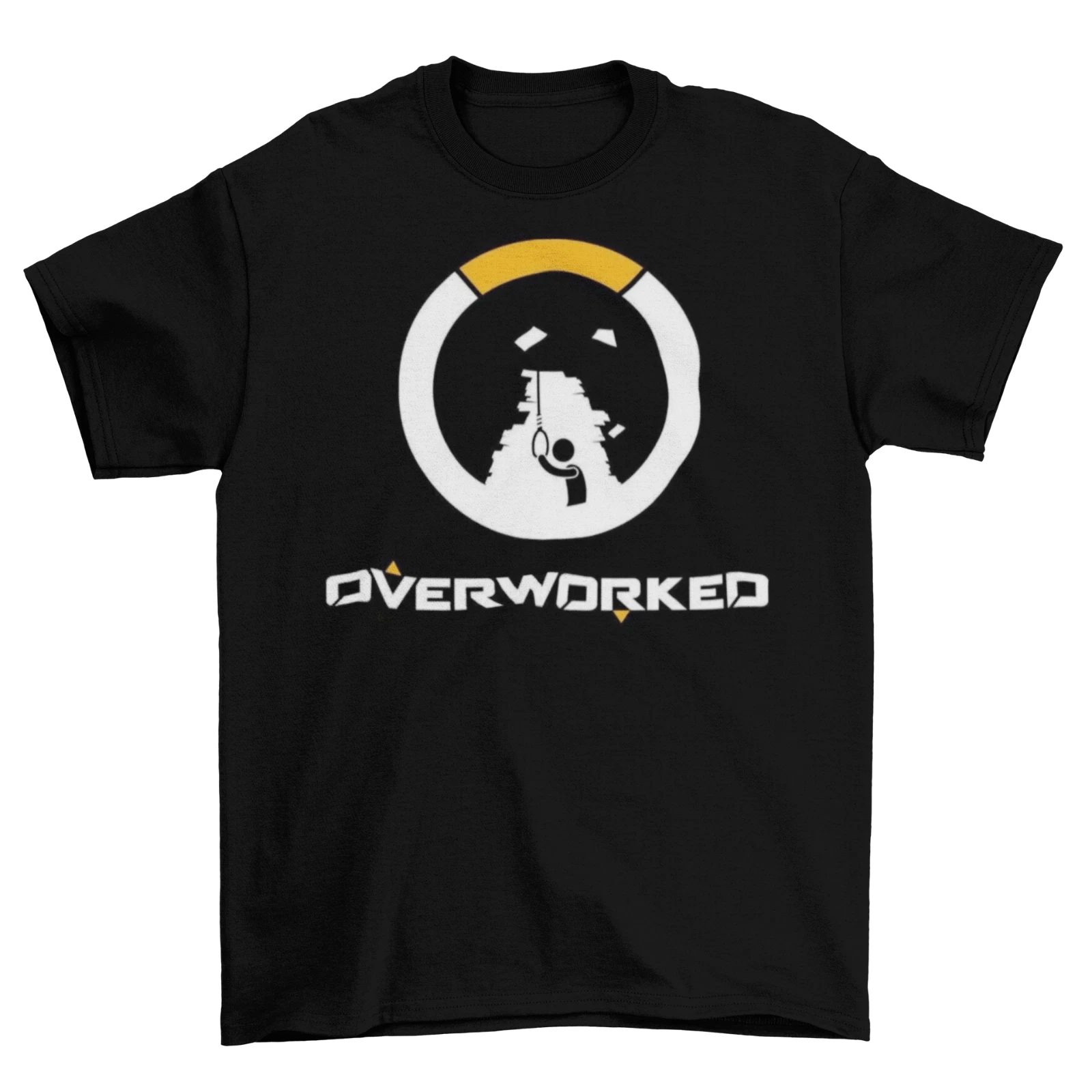 Reprint Rare Overwatch T-Shirt Unisex Funny Blizzard Gamer Logo Loot ...