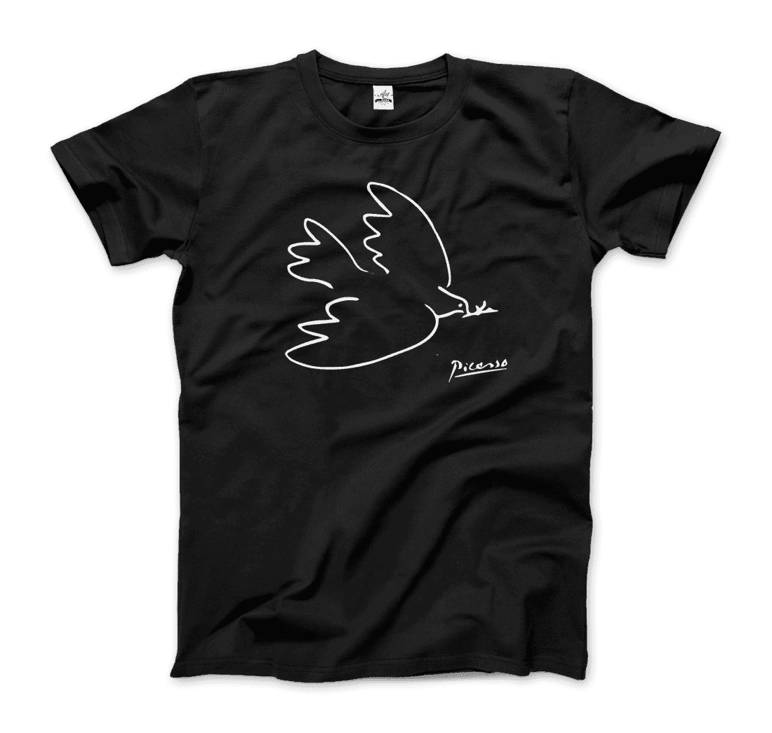 Reprint Rare Pablo Picasso Dove Of Peace 1949 Artwork T-Shirt - Walmart.com