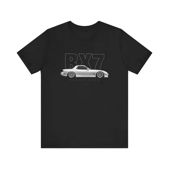 Reprint Rare RX7 FD Mazda 13B Turbo Rotary Car T-Shirt - Walmart.com
