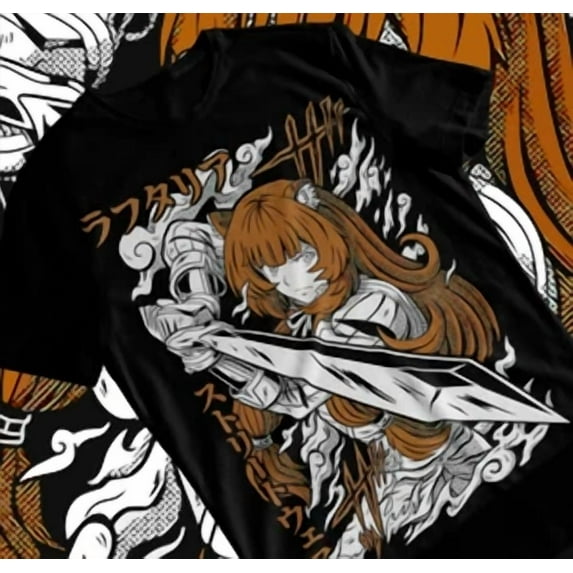 Reprint Rare Raphtalia T-Shirt The Rising of the Shield Hero Anime ...