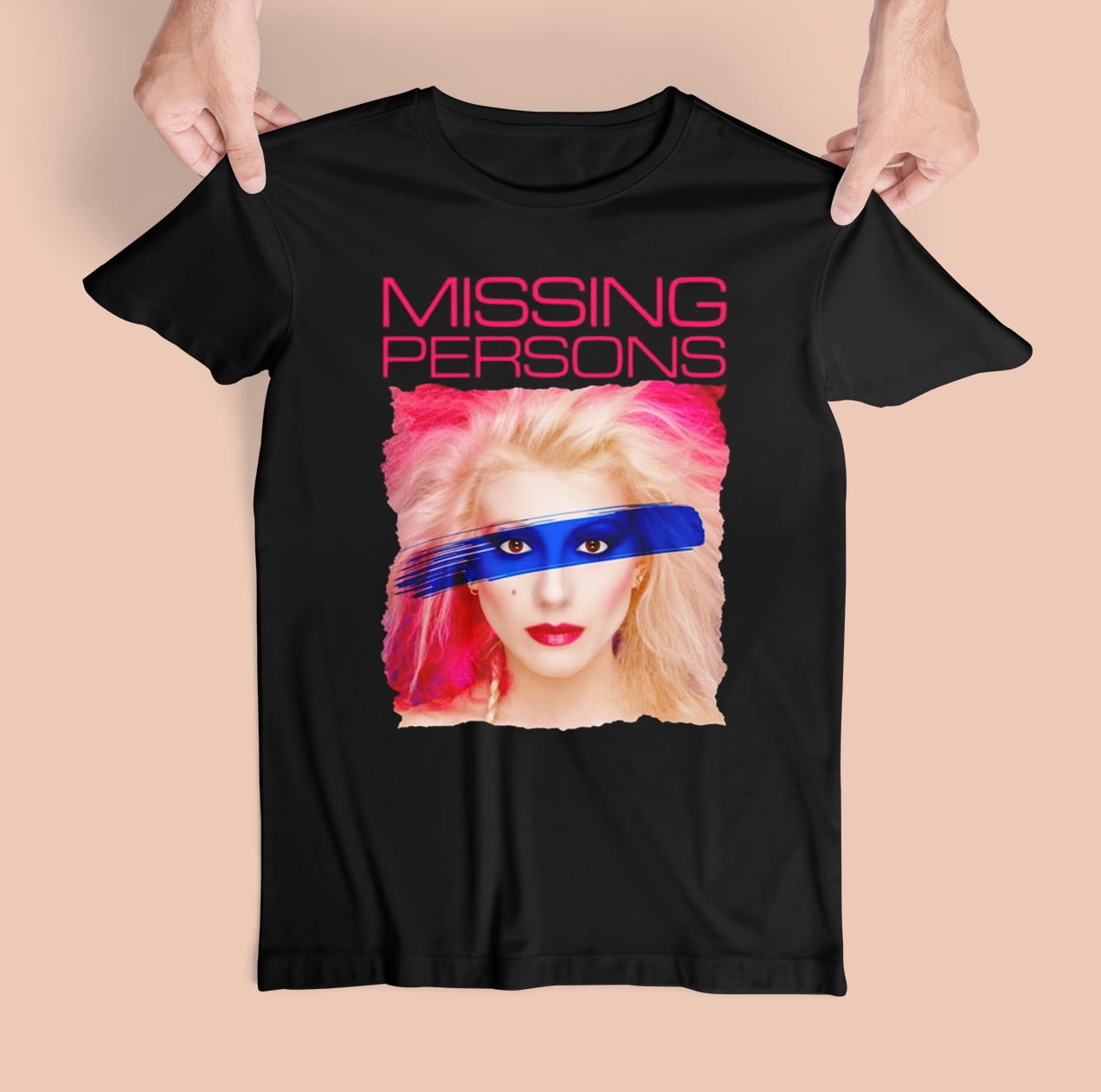 Reprint Rare Rare! Missing Persons Band Cotton All Size Men Women Black ...