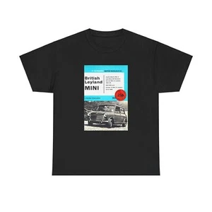 Reprint Rare Retro Car Culture Tee 1967 British Leyland Mini NWT S-5XL ...