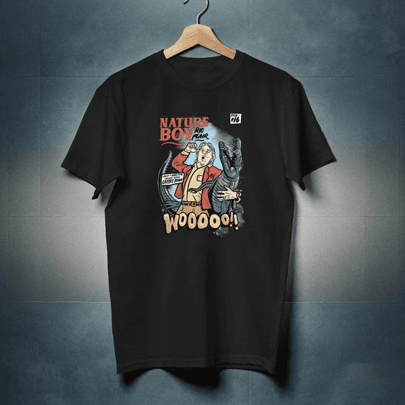 Reprint Rare Ric Flair Wooo New Popular Gift For Fan S-5XL Ash Color T ...