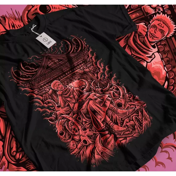 Reprint Rare Ryomen Sukuna T-Shirt Jujustu Kaisen JJK jujutsu kaisen ...