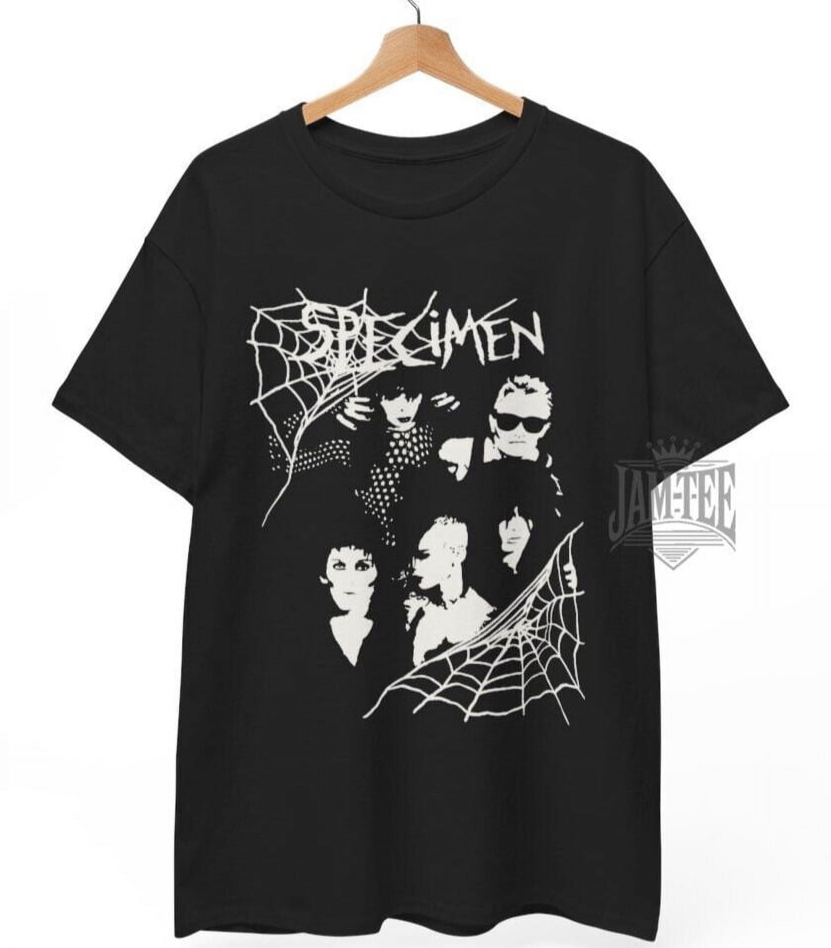 Reprint Rare Specimen T-shirt, Gothic Deathrock Goth Post Punk Music ...