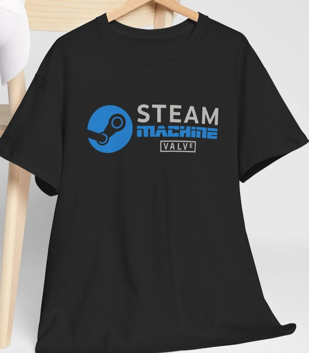 Reprint Rare Steam Machine Valve Console Shirt Gaming PC Gamer Gift ...