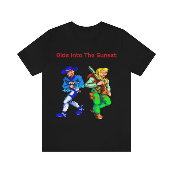 Reprint Rare Sunset Riders SNES Ride Into The Sunset Retro Style Video ...