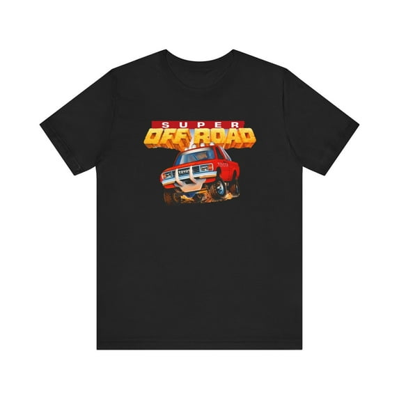 Reprint Rare Super Off Road SNES Pixel Art Retro Style Unisex Short ...