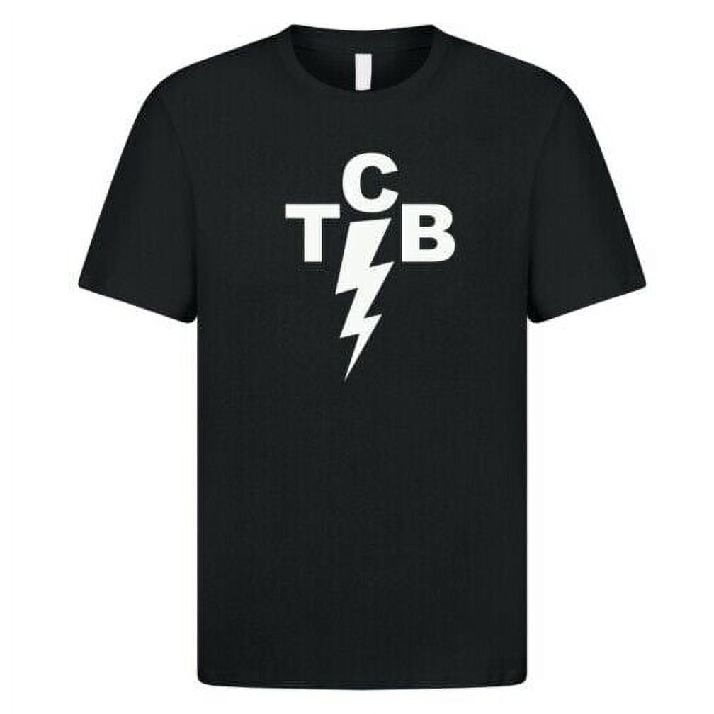 Reprint Rare TCB T Shirt 1123 Takin' Care of Business Lightning Bolt ...