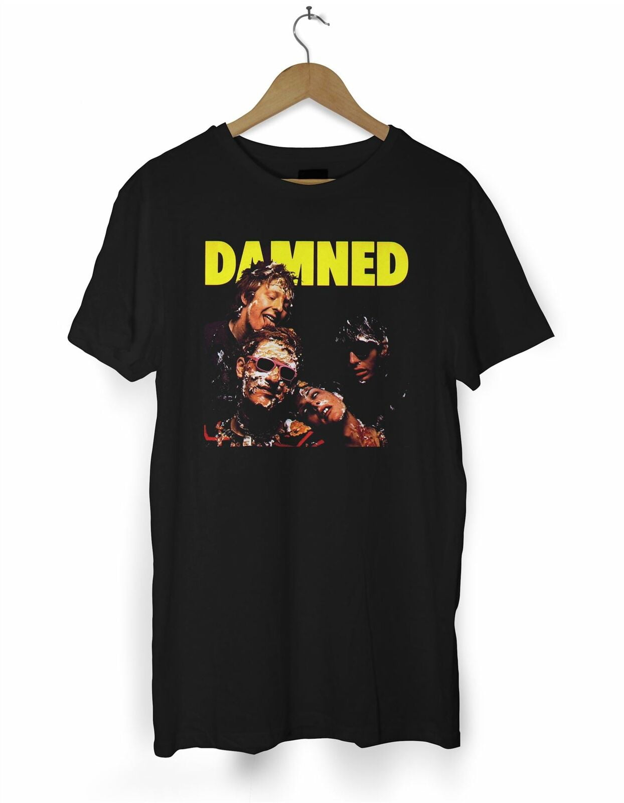 Reprint Rare The Damned Men's T Shirt - Punk Rock New Wave - Walmart.com