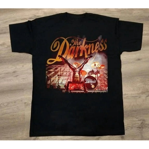 Reprint Rare The Darkness Band Merch Short Sleeve Black Unisex All Size ...