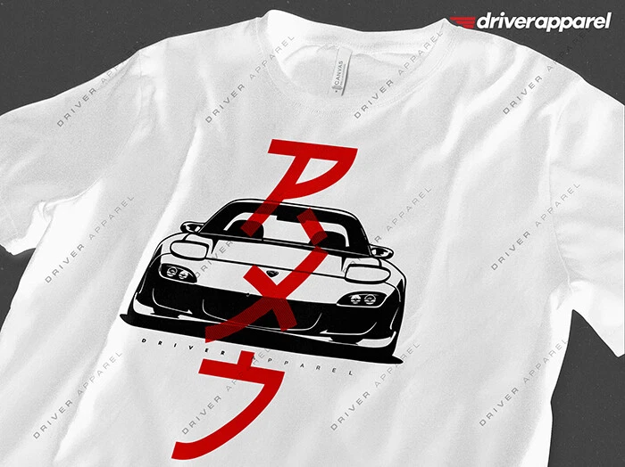 Reprint Rare The Original Driver Apparel Mazda RX7 Shirt - FD, FD3S ...
