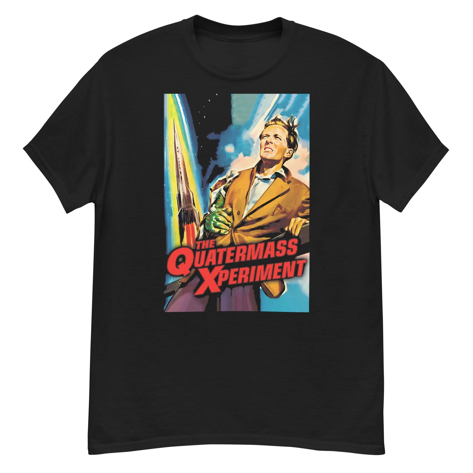 Reprint Rare The Quatermass Xperiment cult sci-fi film fan art t-shirt ...