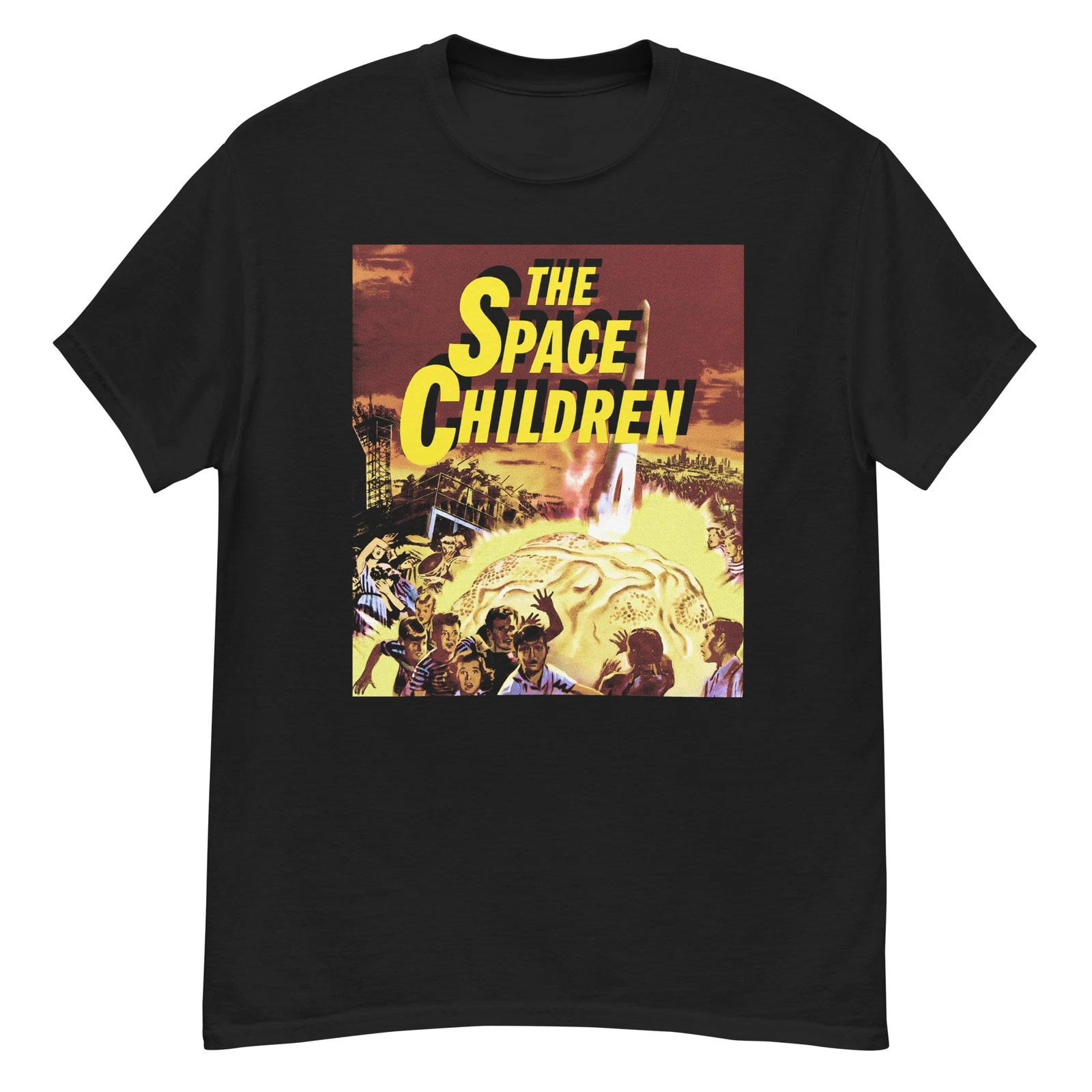 Reprint Rare The Space Children cult sci-fi film fan art t-shirt (ENDS ...