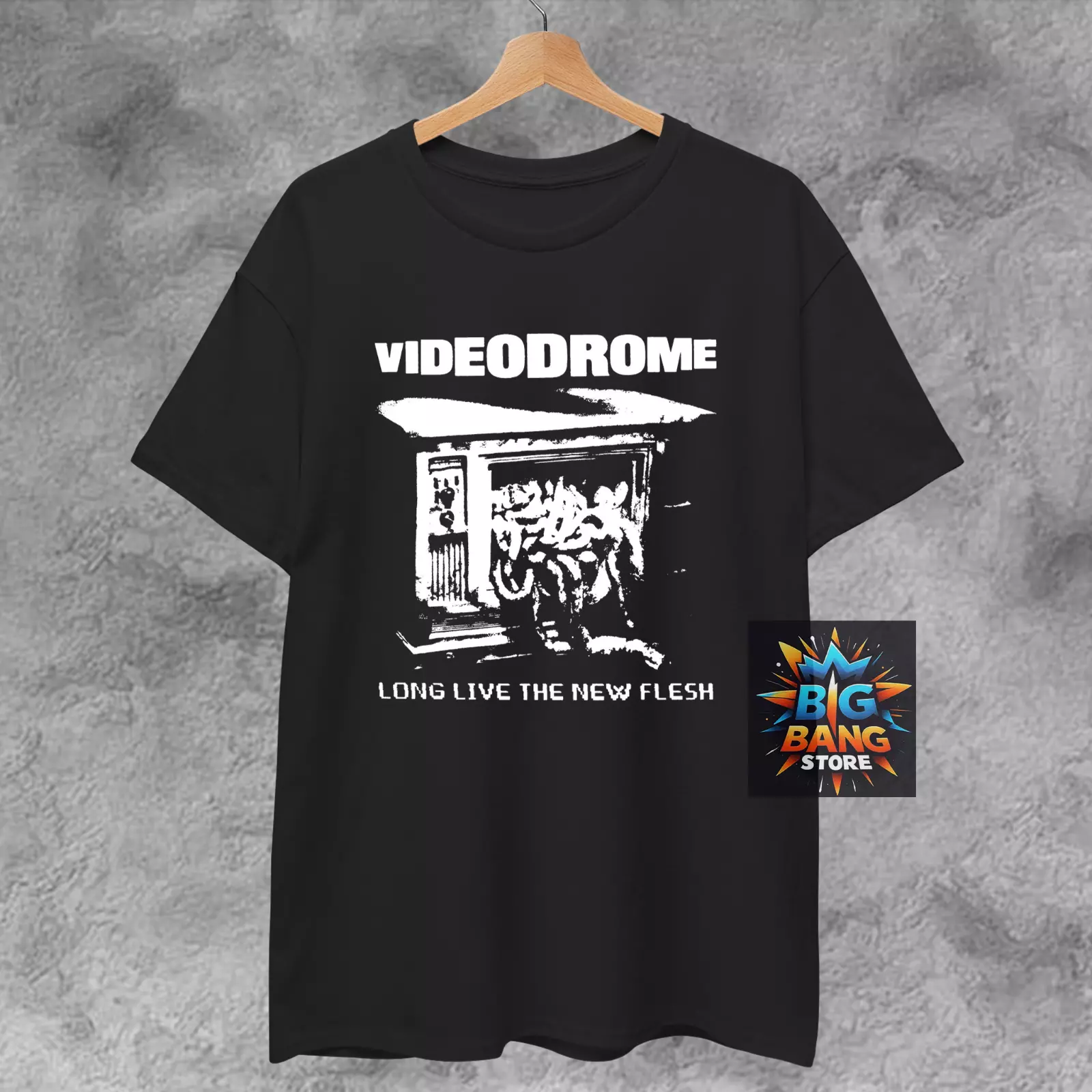 Reprint Rare VIDEODROME Shirt 1983 David Cronenberg Debbie Harry James ...
