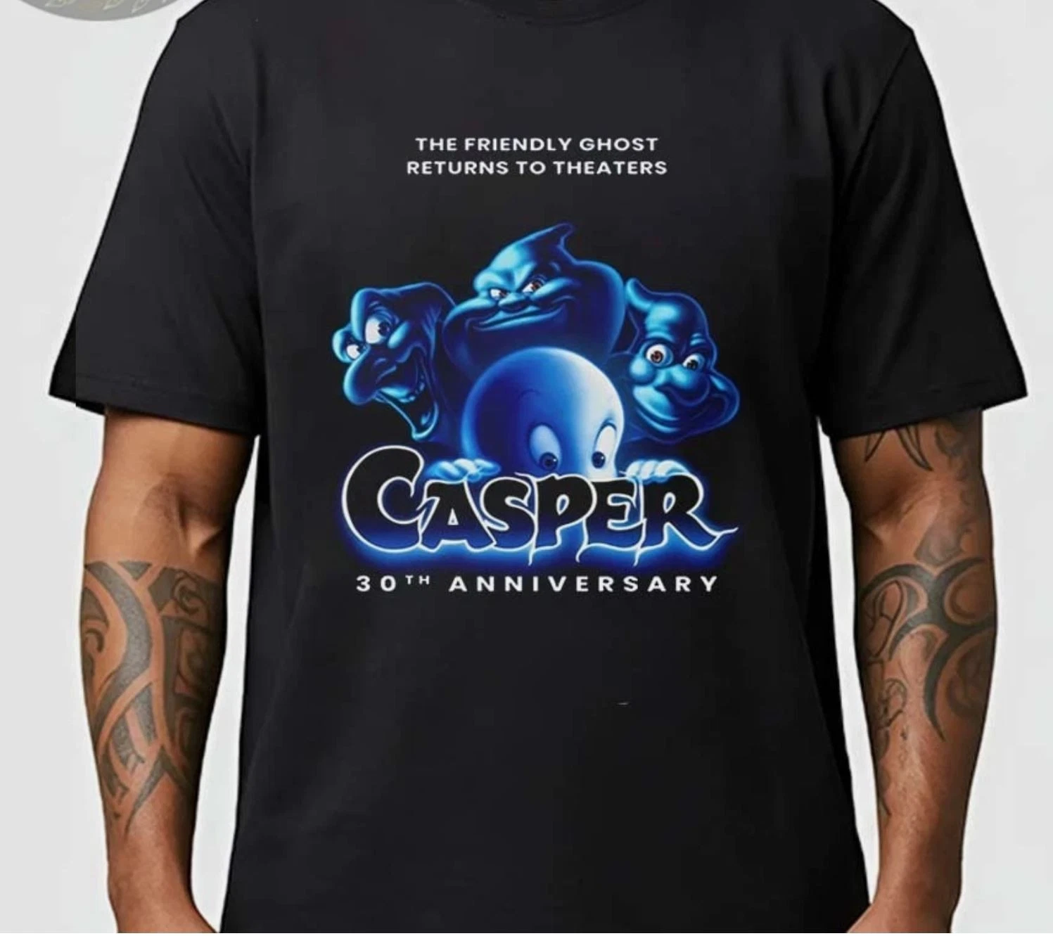 Reprint Rare VINTAGE Casper Movie The Friendly Ghost-Celebrate 30th ...