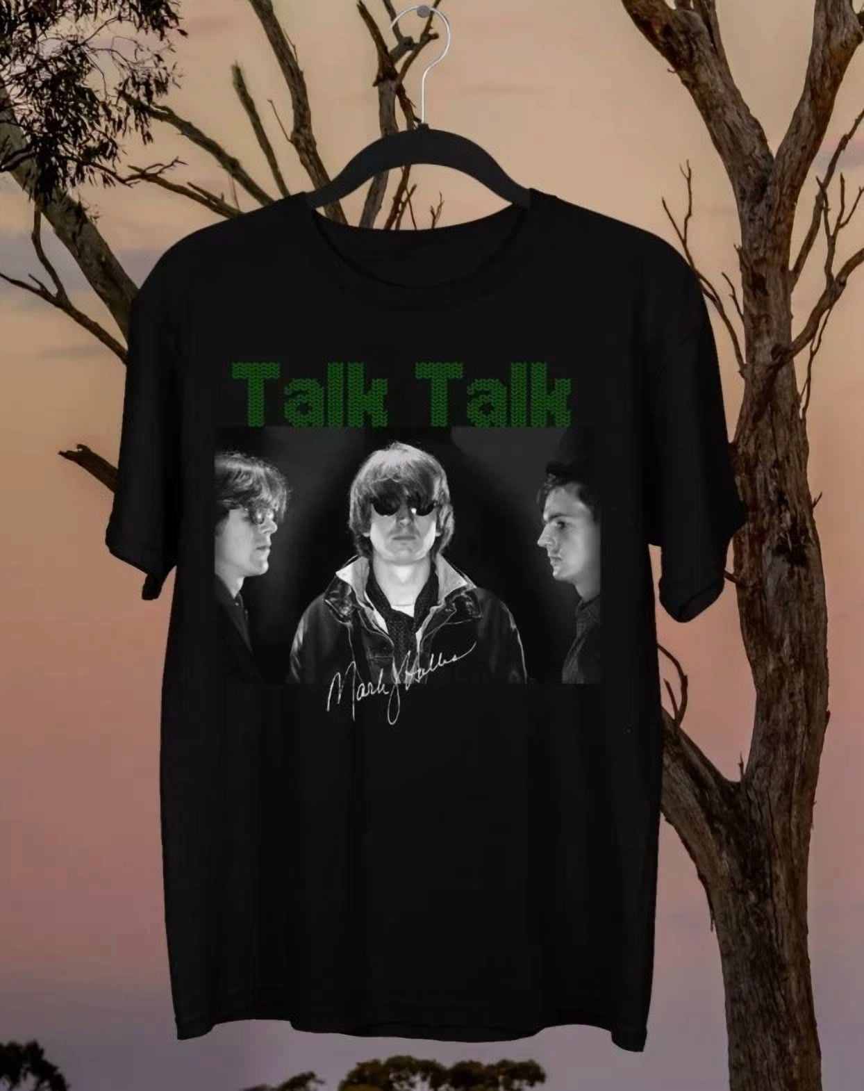 Reprint Rare VINTAGE Mark Hollis Singer Talk Talk Cotton Black All Size ...