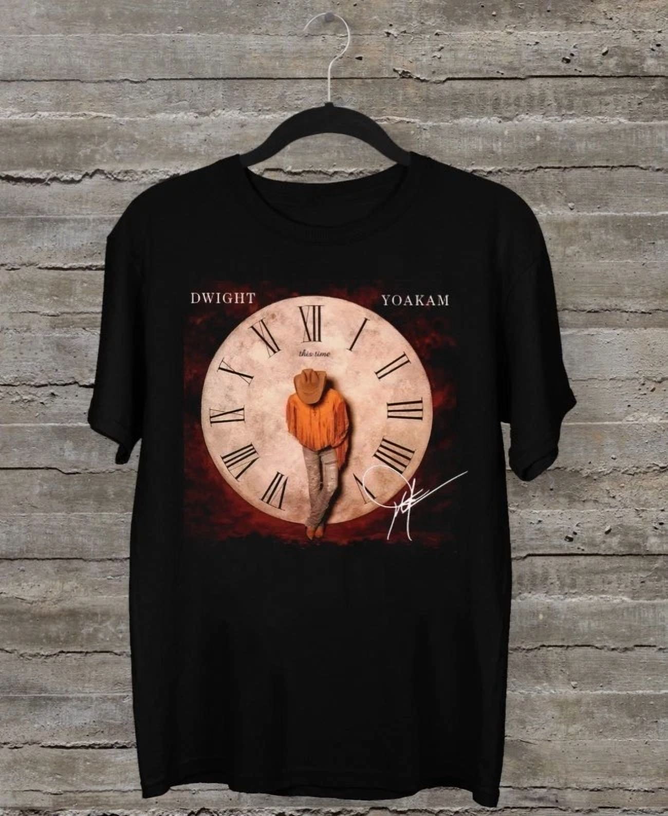 Reprint Rare VINTAGE NEW Dwight Yoakam This Time Album Collection Black ...