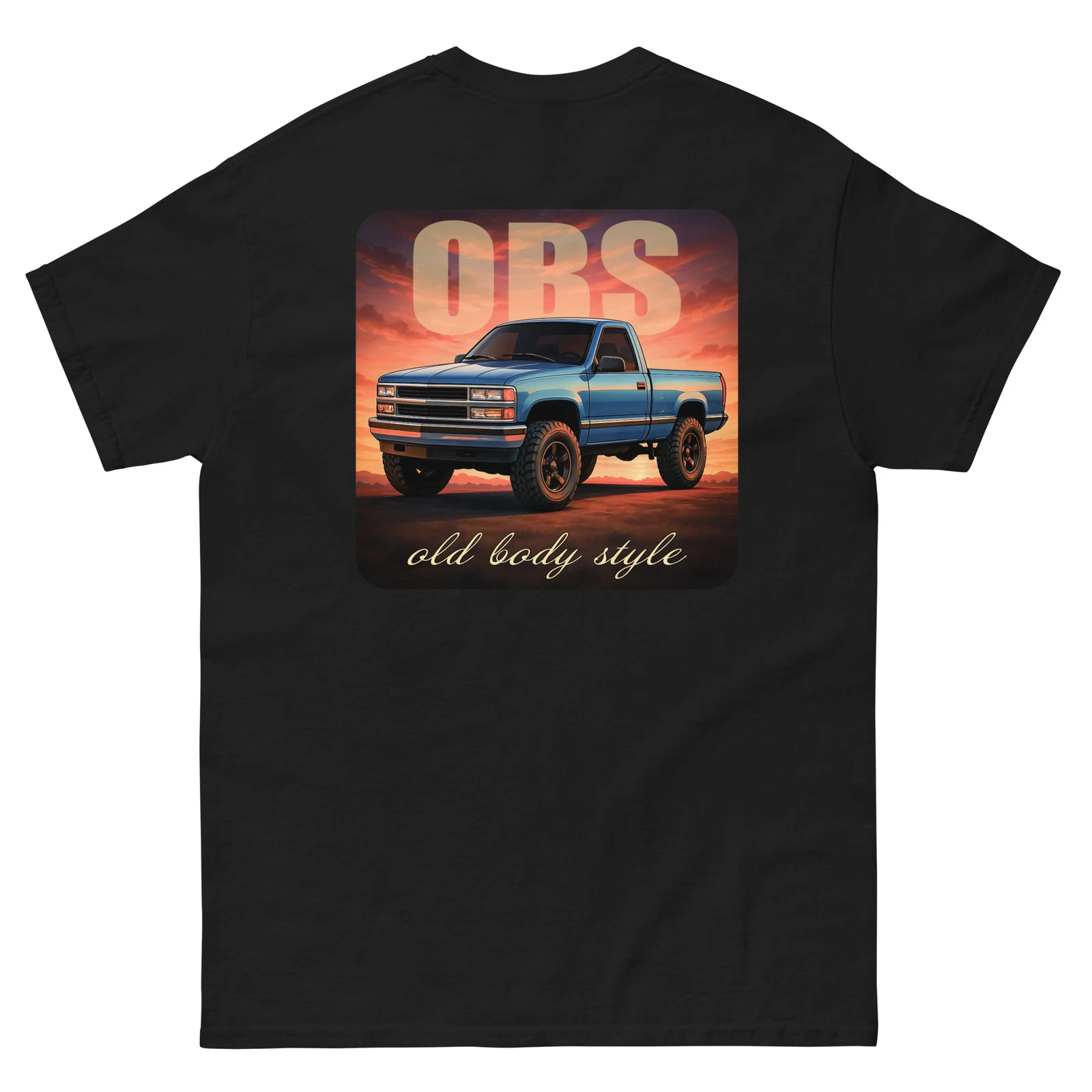 Reprint Rare VINTAGE OBS Chevy Truck T-Shirt - Walmart.com