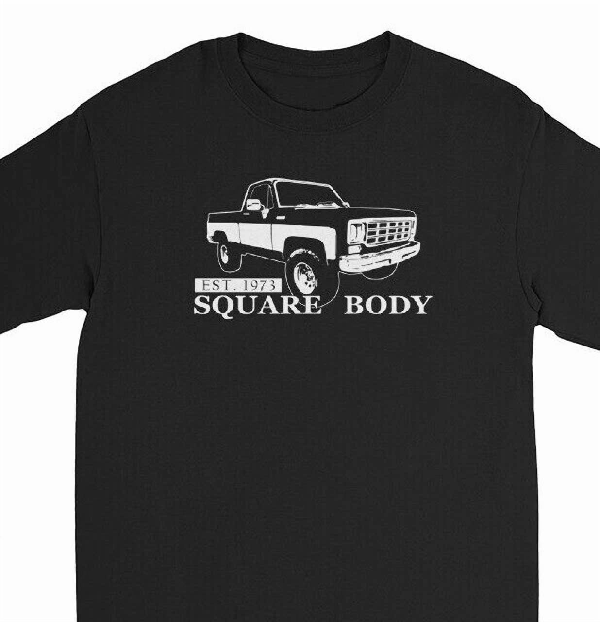 Reprint Rare VINTAGE Squarebody Truck T-Shirt, Mens Square Body Shirt ...